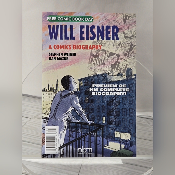 NBM | Other | Will Eisner A Comics Biography Fcbd 225 Nbm Will Eisner ...